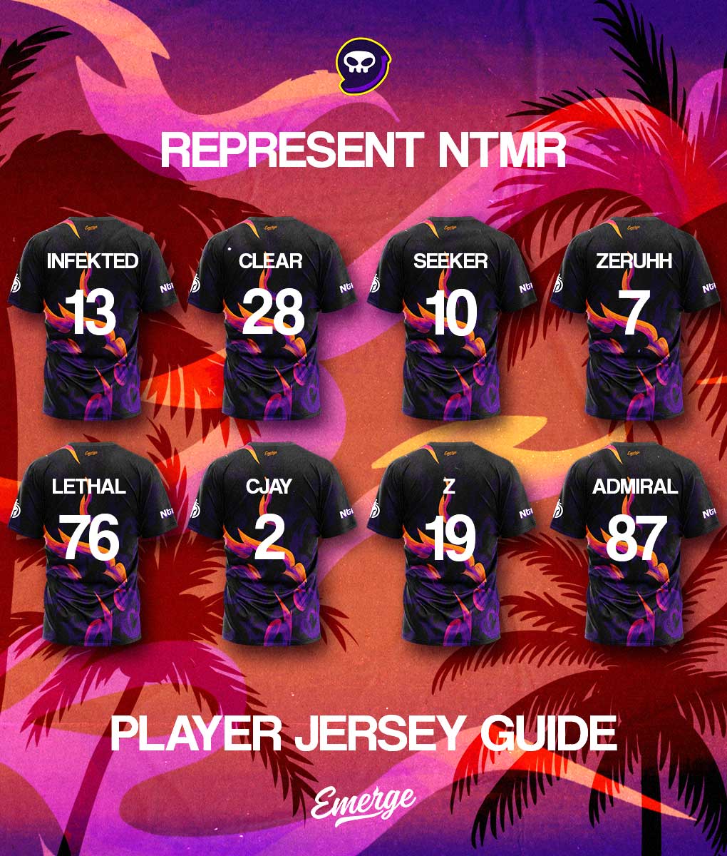 NTMR Esports Elite Customizable Jersey – Emerge Apparel